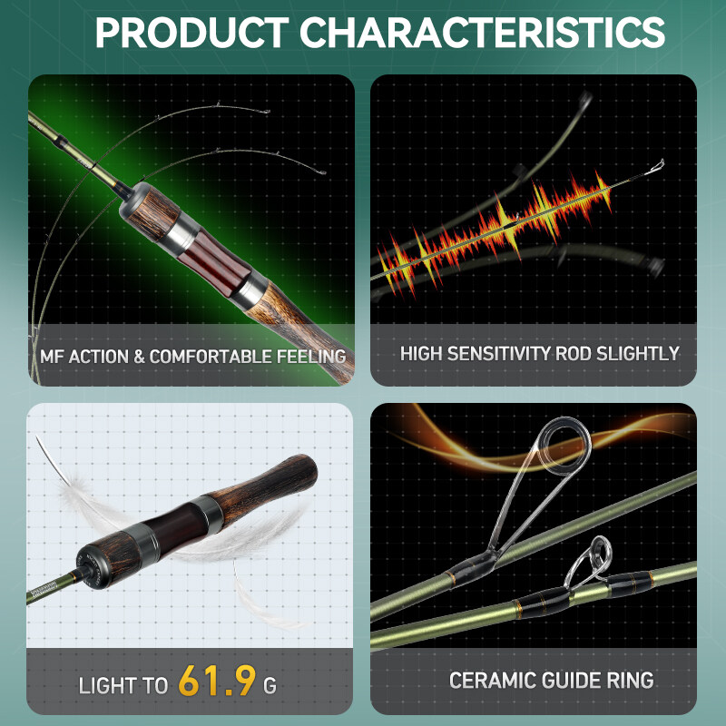 Kingdom STREAM KING Carbon Spinning Casting แท่งตกปลาคาร์บอน1.45M 1.65M ...