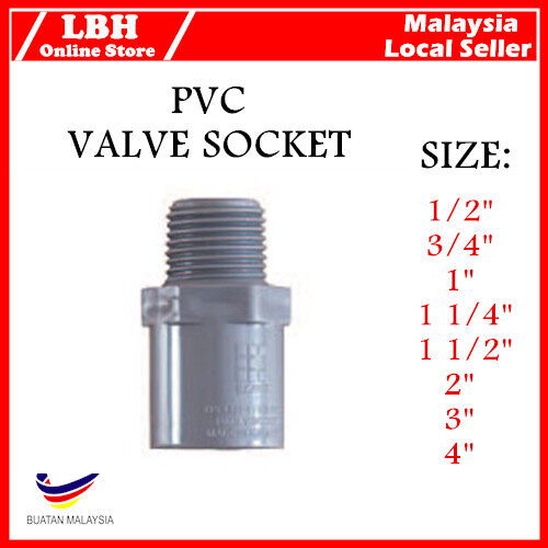 LBH PVC Fitting Valve Socket | Lazada