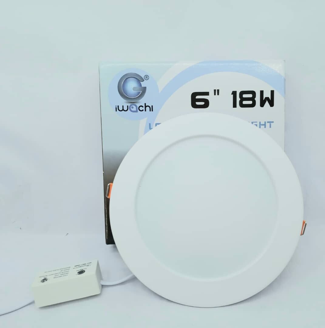 Iwachi 6” 18W Round Panel Light / Downlight with Sirim Approved | Lazada