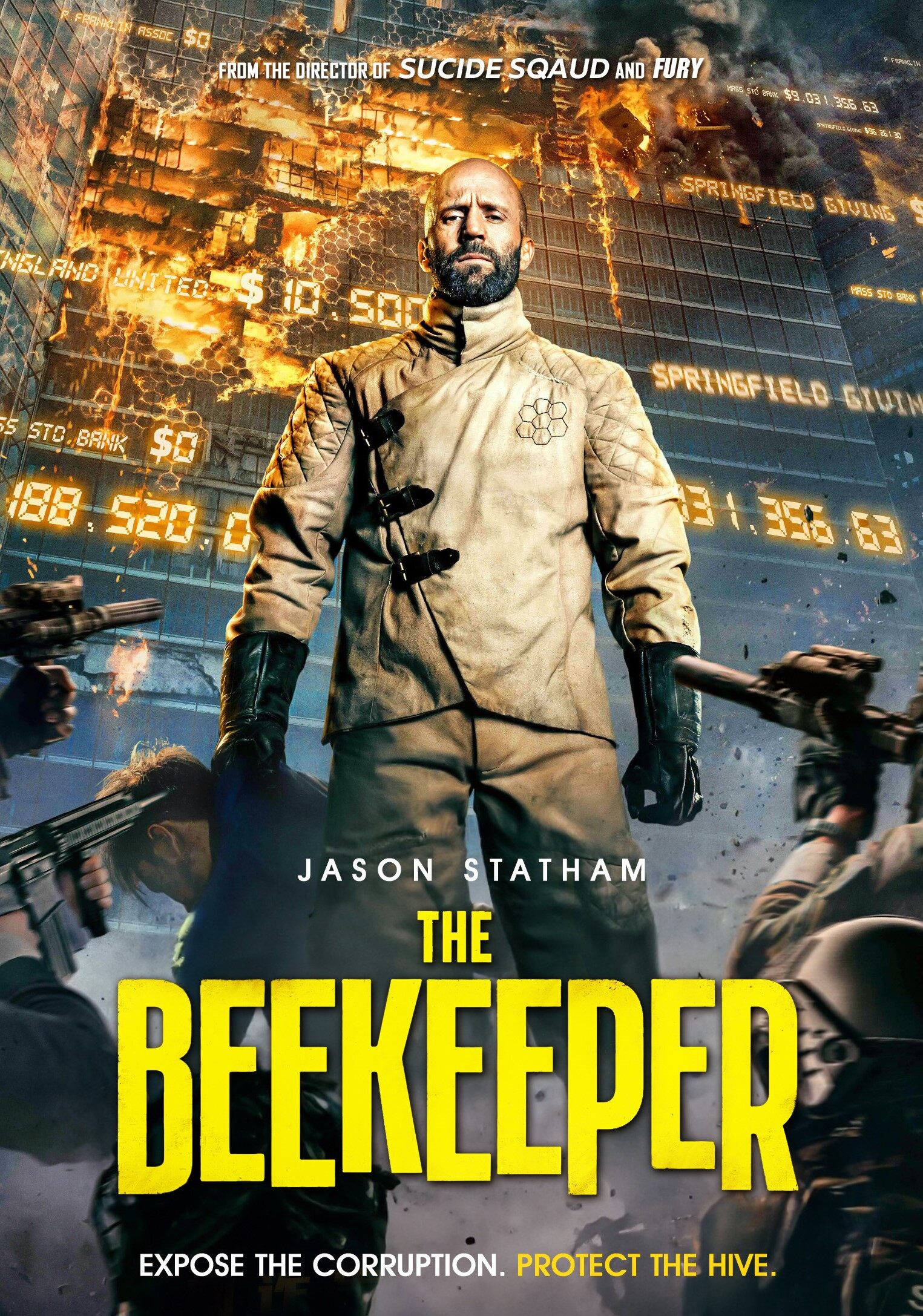 The Beekeeper 2024 DVD Movie | Lazada