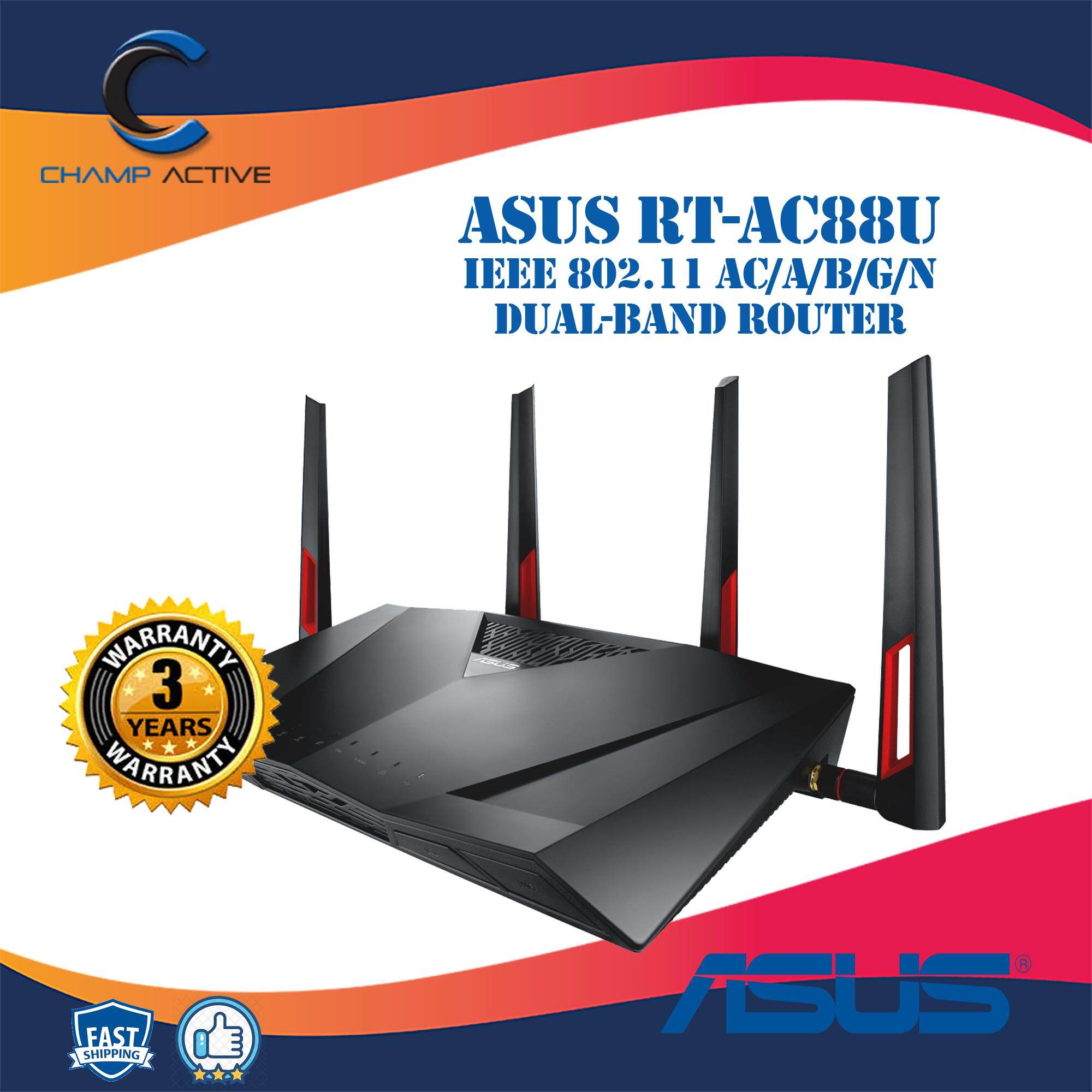 ASUS RT-AC88U Gaming Router | Lazada