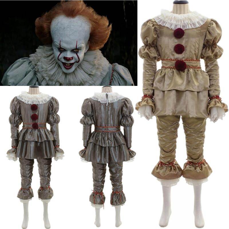 Movie It: Chapter Two Pennywise Cosplay Costume Clown Halloween ...