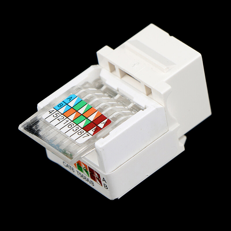 HIAM 1x RJ45 Cat6 UTP หญิงเชื่อมต่อโมดูลเครือข่ายฟรีเครื่องมือเครือข่าย ...