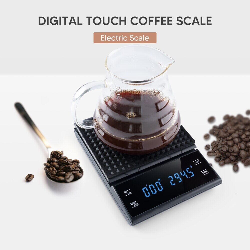 【i Cafilas】[RCS] Rechargeable Coffee Scale LCD Display Electronic ...