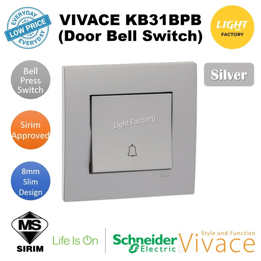 Legrand 6417 Doorbell / Schneider 99AC Wired Door Bell / MK Honeywell ...