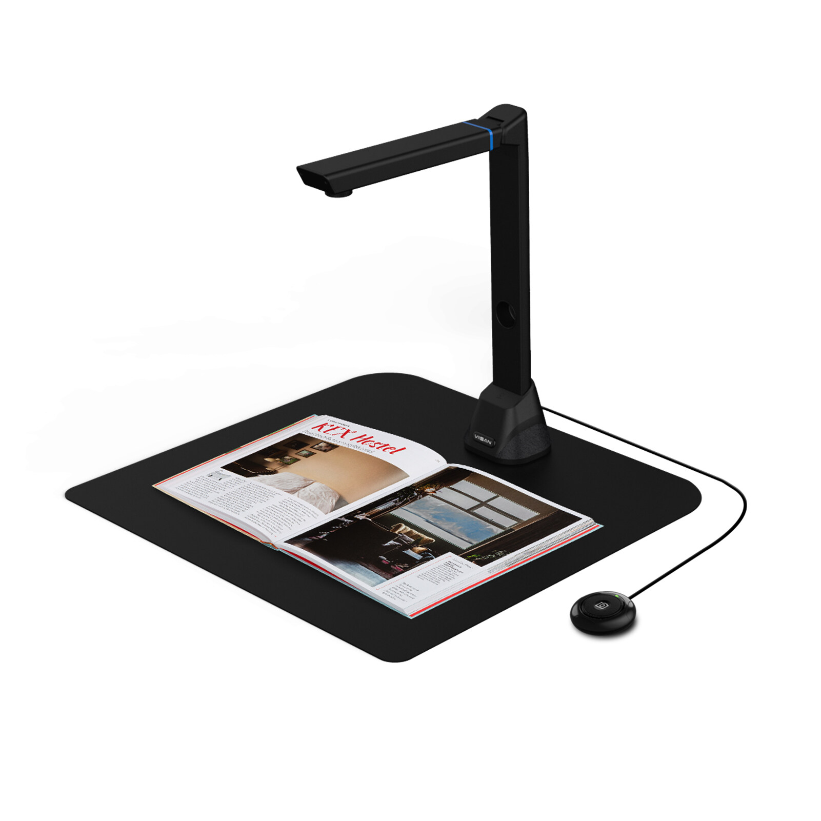 keykits- VIISAN VK16 Book & Document Camera Scanner with Multi-Language ...