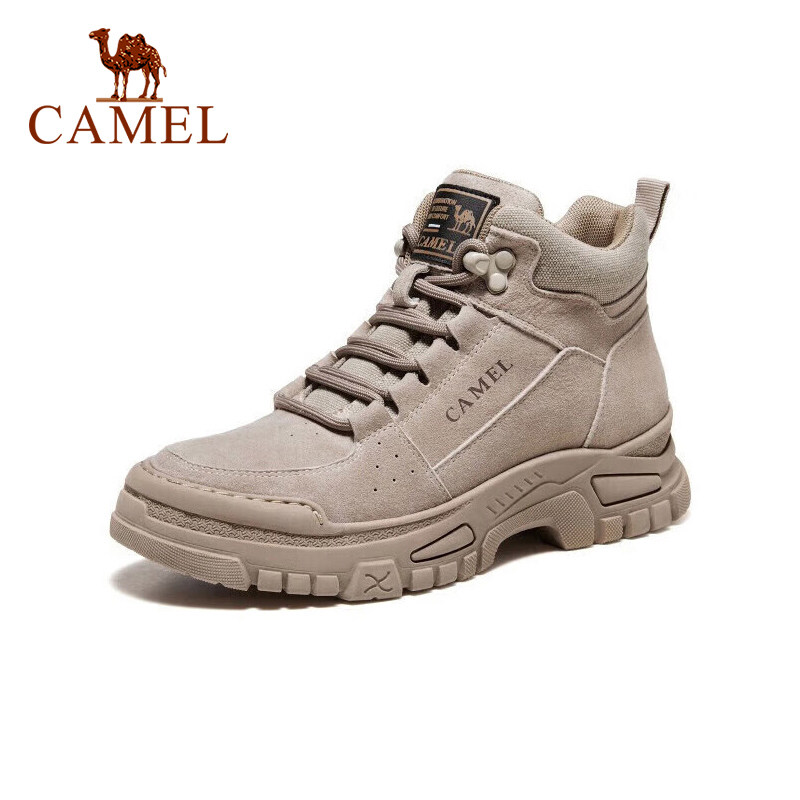 Camel Womens Martin Boots Outdoor High-Top Desert Boots Sports Casual ...