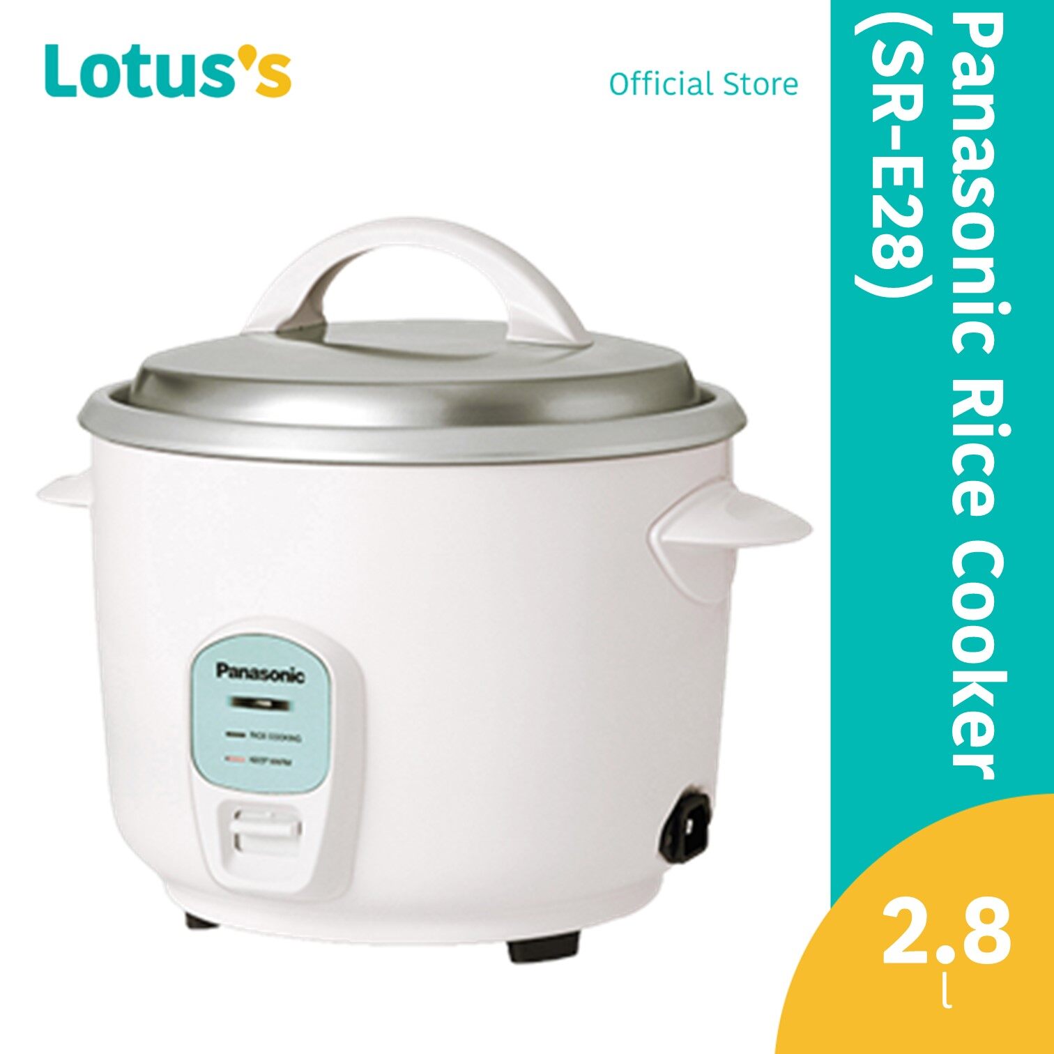 Panasonic 2.8L Rice Cooker (SR-E28) | Lazada