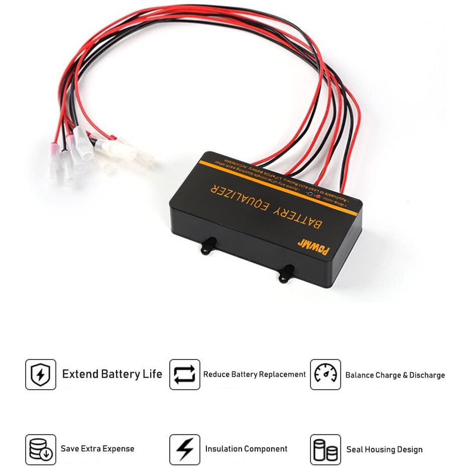 PowMr แบตเตอรี่ Equalizer ใหม่ล่าสุด Warranty Service 2.4 v/3.6 v/6 v/9 ...