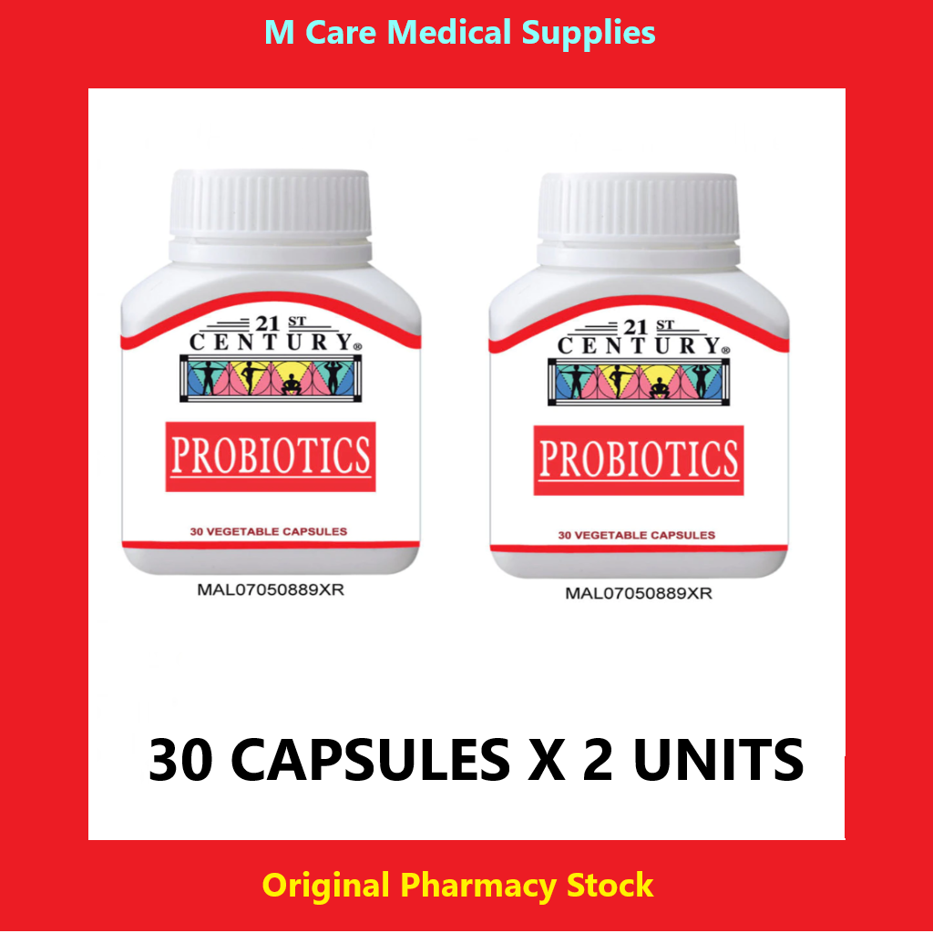 21ST CENTURY PROBIOTICS 30 CAPSULES X 2 UNITS | Lazada