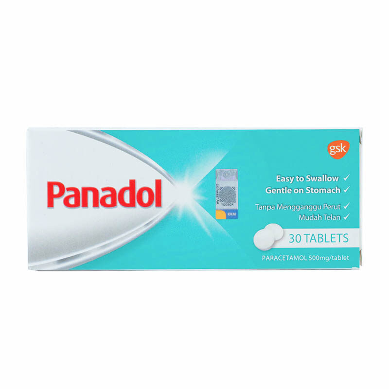 Panadol Regular 500mg (30's) | Lazada