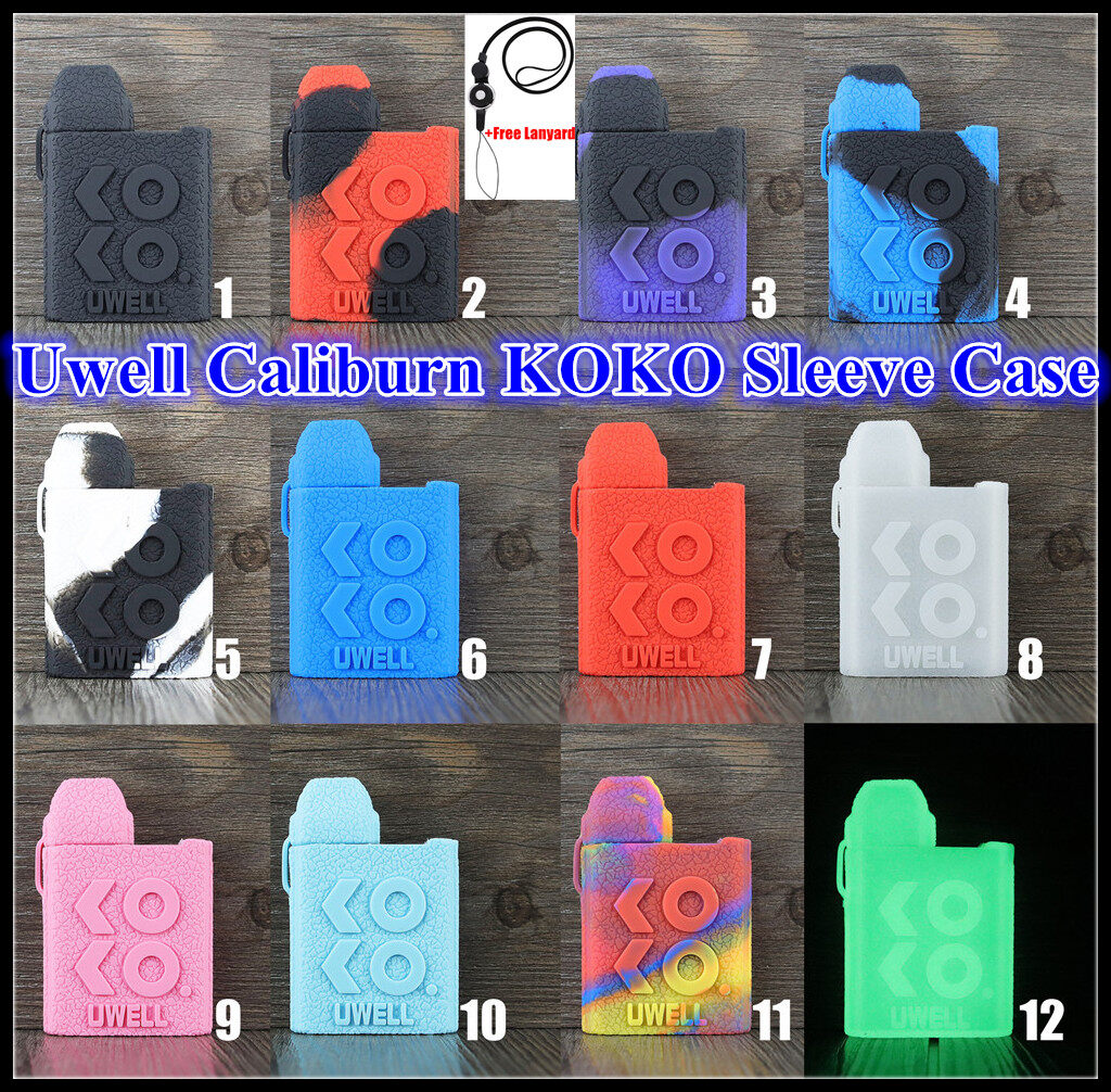 [Ship Today] Texture Silicone Case for Uwell Caliburn KOKO Pod Kit ...