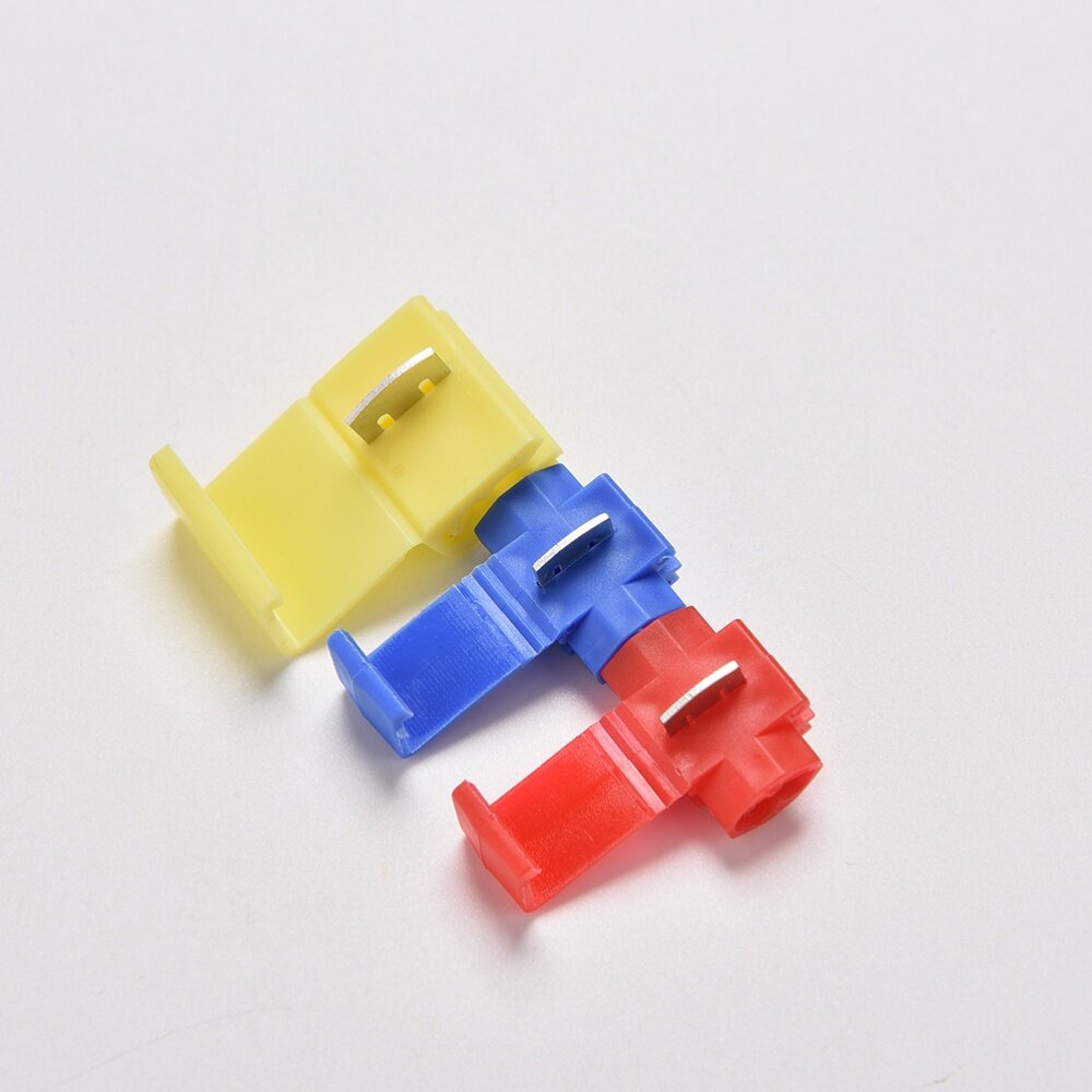 UNI ????Hot Sale????10x Red Electrical Cable Connectors Fast Quick ...