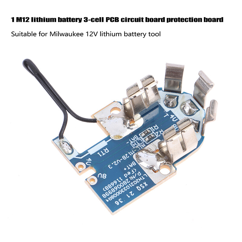 【shizhen】M12 lithium battery 3-cell PCB circuit board protection board ...