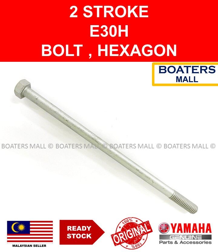 YAMAHA OUTBOARD 90101-08339 BOLT HEXAGON 2 STROKE E30H 100% ORIGINAL ...