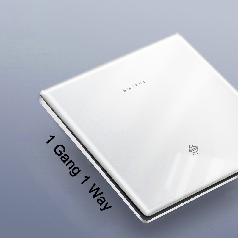 FLKL Ultra Frameless กระจกเทมเปอร์ Wall Socket ดีไซน์ทันสมัย Toughened ...