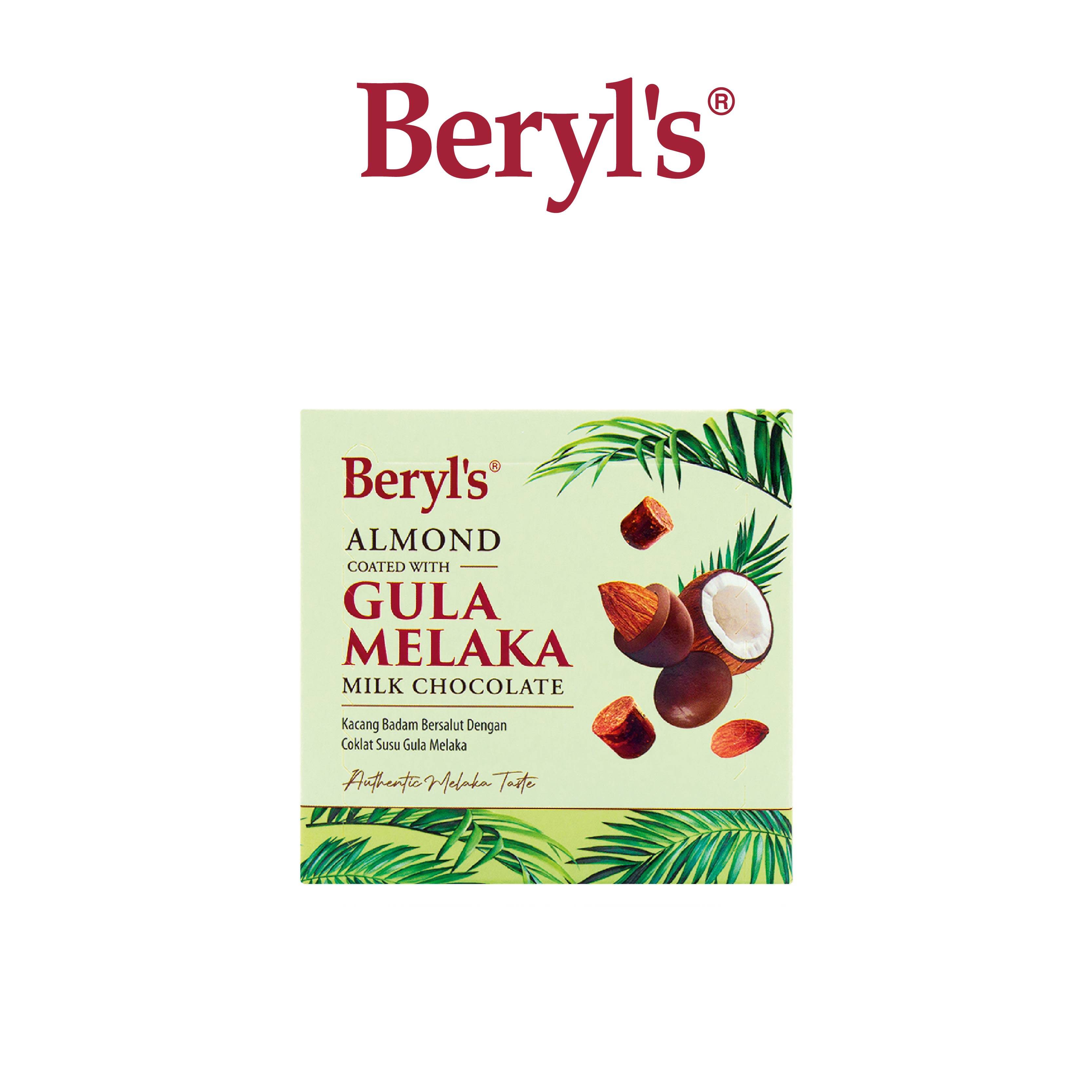 Beryl's Almond Coated With Gula Melaka Milk Chocolate 70g | Lazada