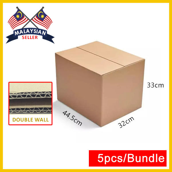 (Set of 5) Cardboard Carton Box Packing Box Kotak Kadbod | Lazada