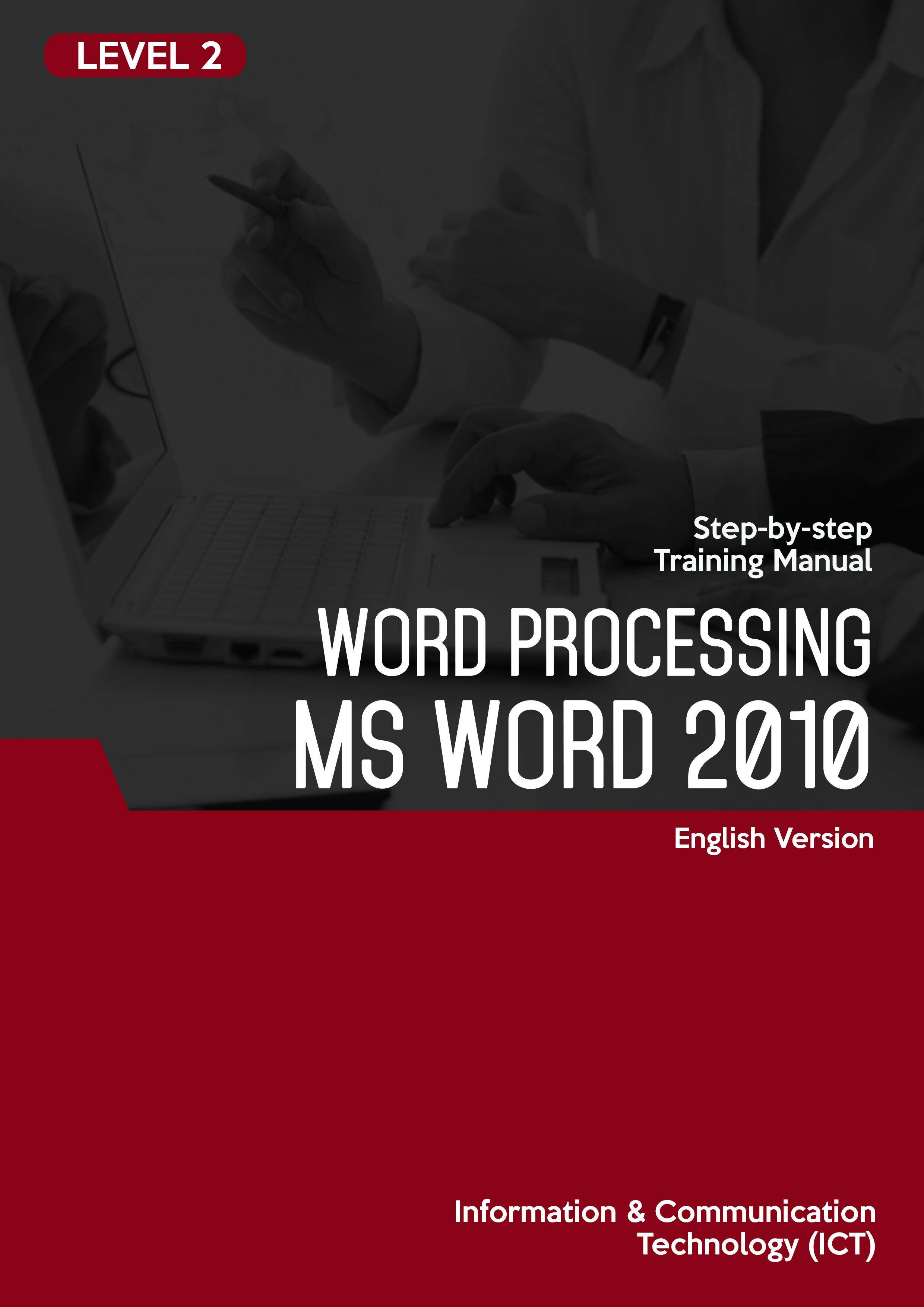 [E-BOOK] Word Processing (Microsoft Word 2010) Level 2 | Lazada