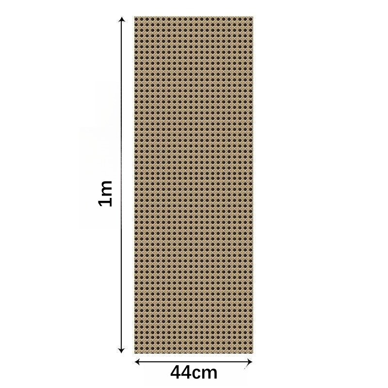 PVC Rattan Waterproof Wallpaper Wardrobe Sticker Cane Rotan Wallpaper ...