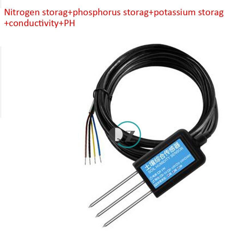 RS485 Integrated Sensor Soil NPK Storag Soil Speed Test Instrument ...