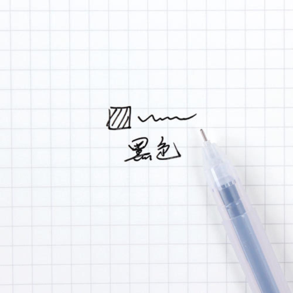 PER PIECE MIRA Muji Style Colorful Jelly Gel Pen 0.5mm Cute Color ...