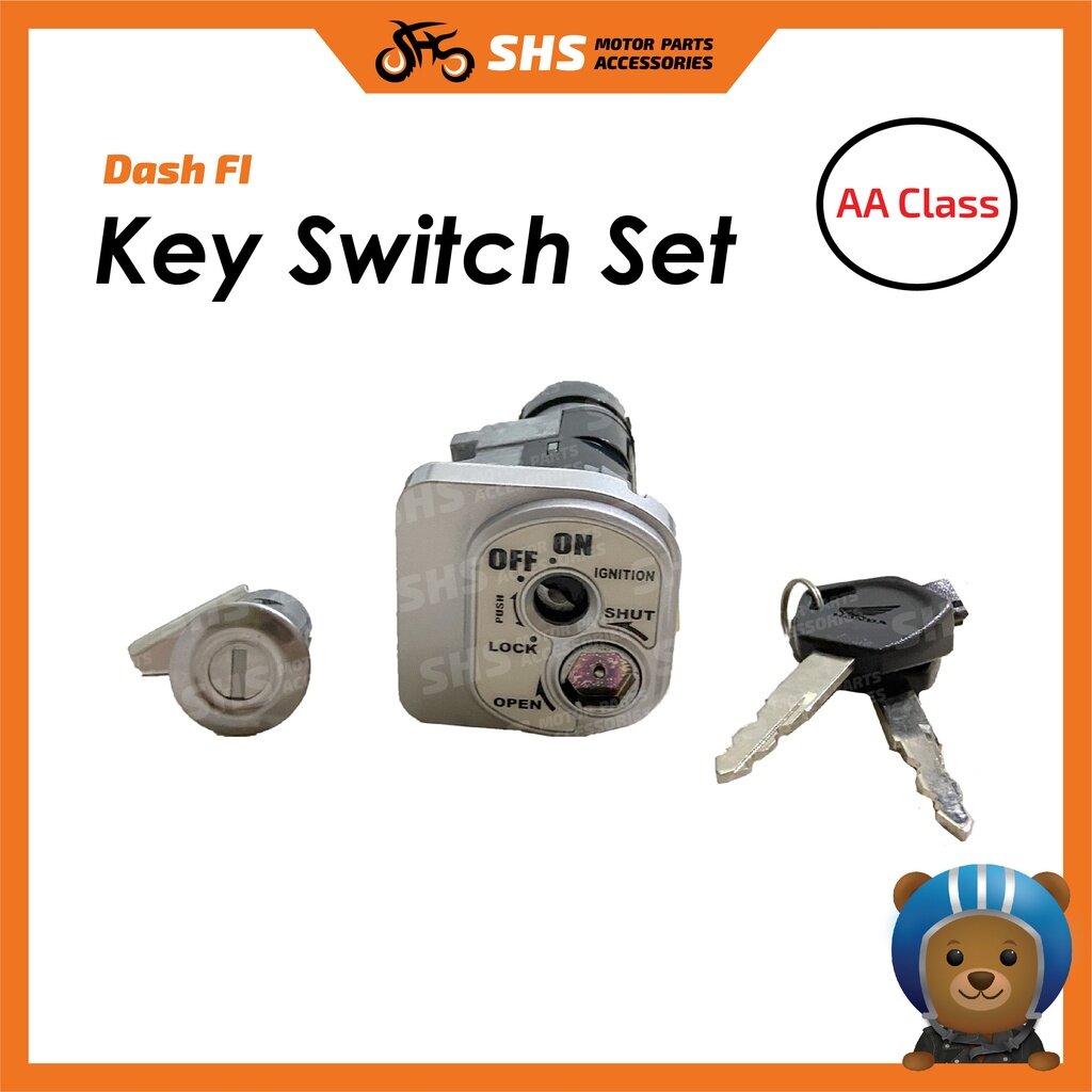 DASH FI🔑Key Switch Set / Lock set / Main Switch Set / Key Set / Motor ...