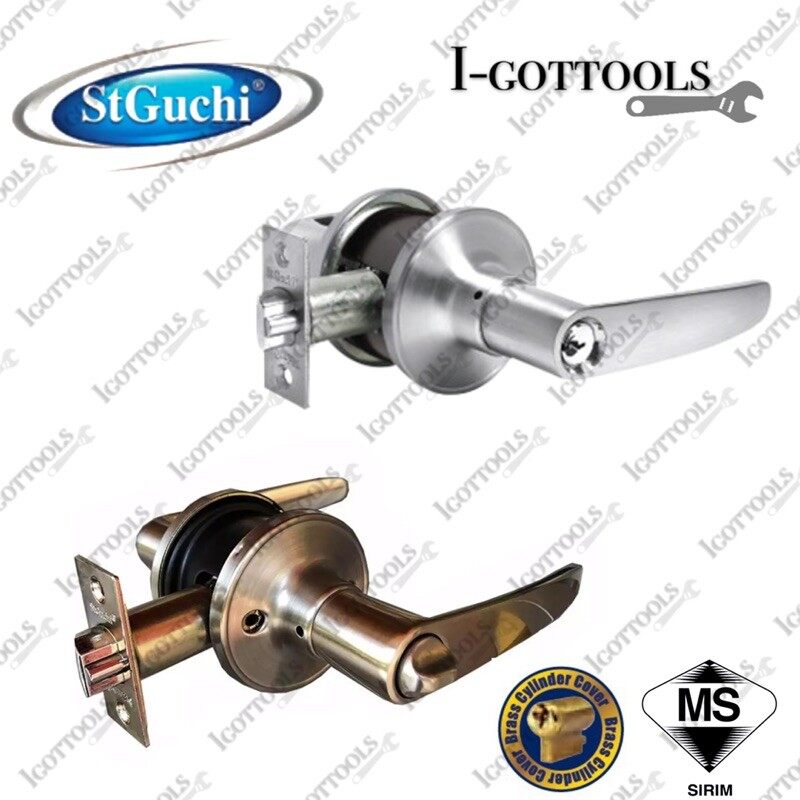 ST GUCHI SGTL-8600 ENTRANCE TUBULAR LEVER SET | Lazada