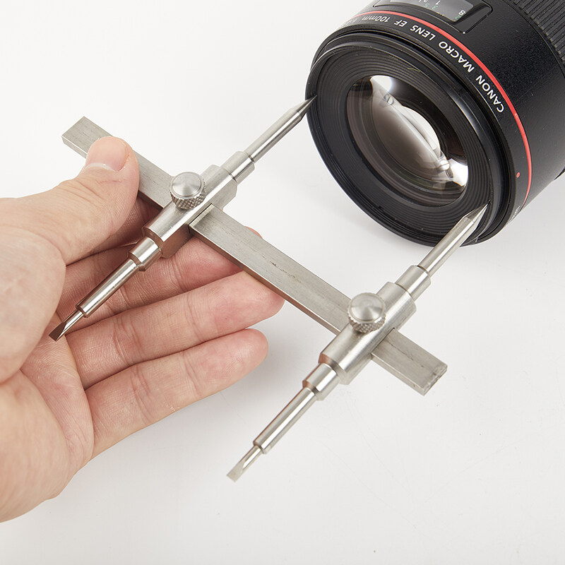 LANG 1PC Dual Tip Stainless Steel Lens Spanner Wrench Opening Tool for ...