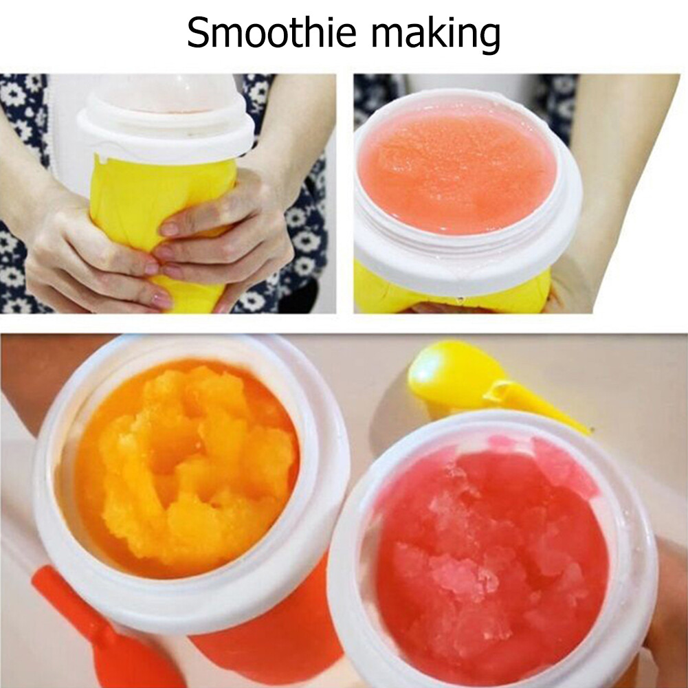 Squeeze Homemade Smoothie Sand Cups Quick Frozen Slushy Shake Fast ...