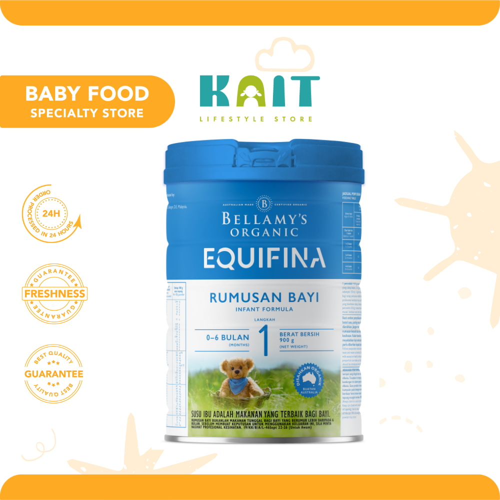 BELLAMY'S ORGANIC: Step 1 Infant Formula (900gm) | Lazada