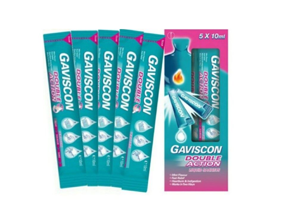 Gaviscon DOUBLE ACTION Liquid Sachets (5s x 10mL) | Lazada