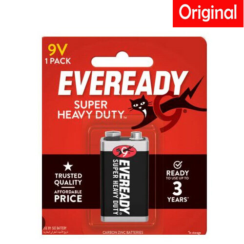 Official Eveready 9V Battery Super Heavy Duty | Lazada