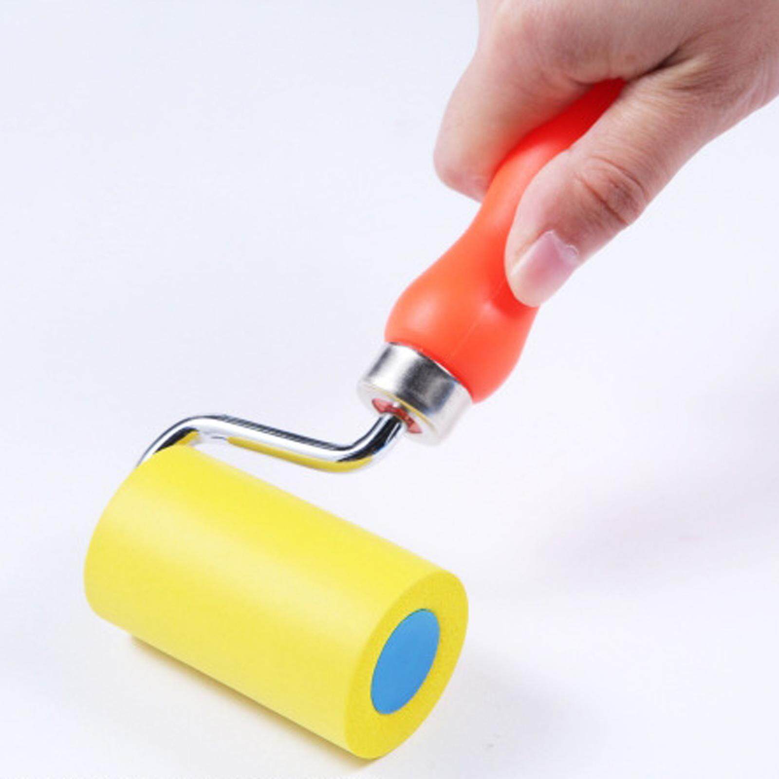 Loviver Flat Wallpaper Seam Roller Hand Pressure Roller Wall Decor Edge ...