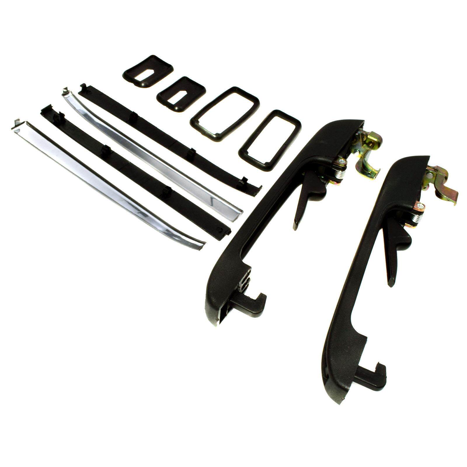 Rejog4 ใหม่นอกมือจับประตูด้านหลังซ้ายขวา 193839205 193839206 สำหรับ VW ...