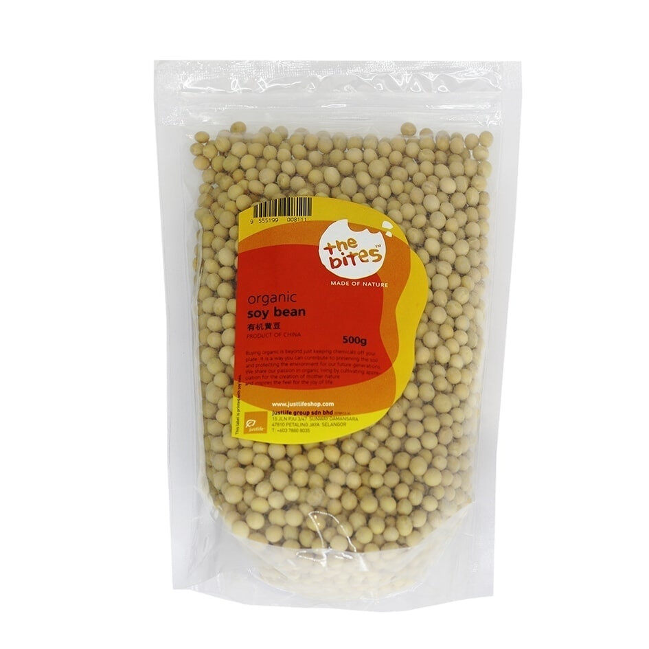 [Organic Soy Bean 有机黄豆 Kacang Soya Organik - Vegan/ GMO-free/ Protein ...