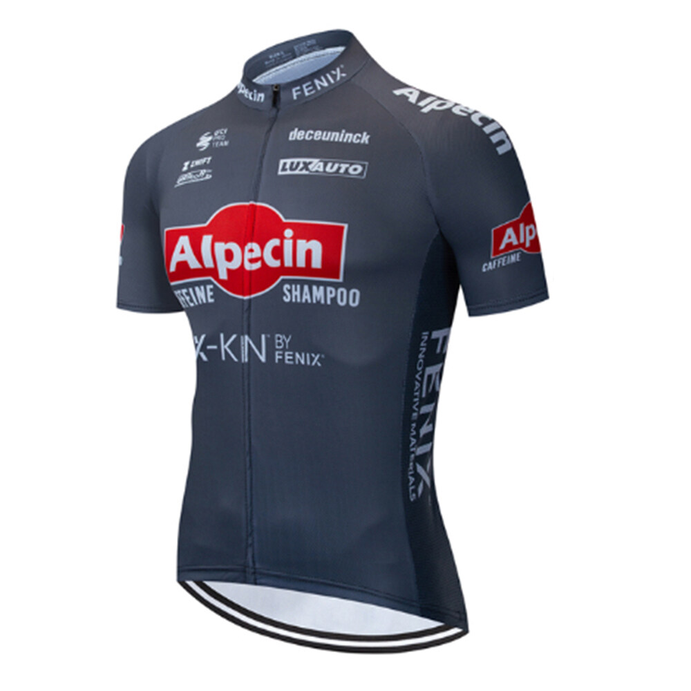 AIpecin เสื้อเจอร์ซีย์นักปั่นแขนสั้นผู้ชายเสื้อผ้าจักรยานเสือภูเขาแห้ง ...