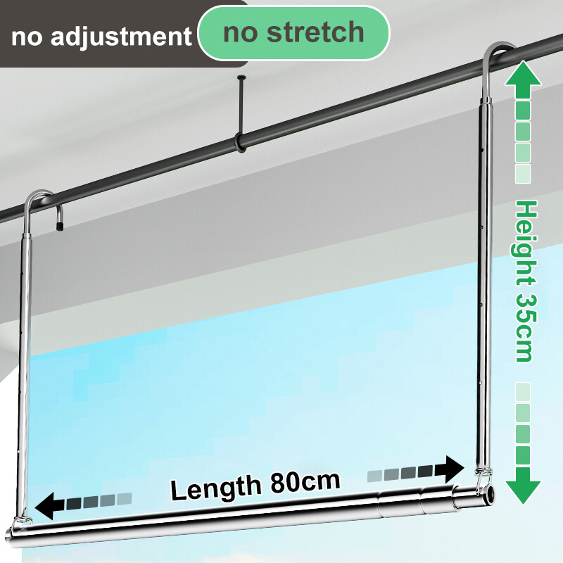 Stainless Steel Clothes Rack Extendable Balcony Outdoor Drying Rack ...