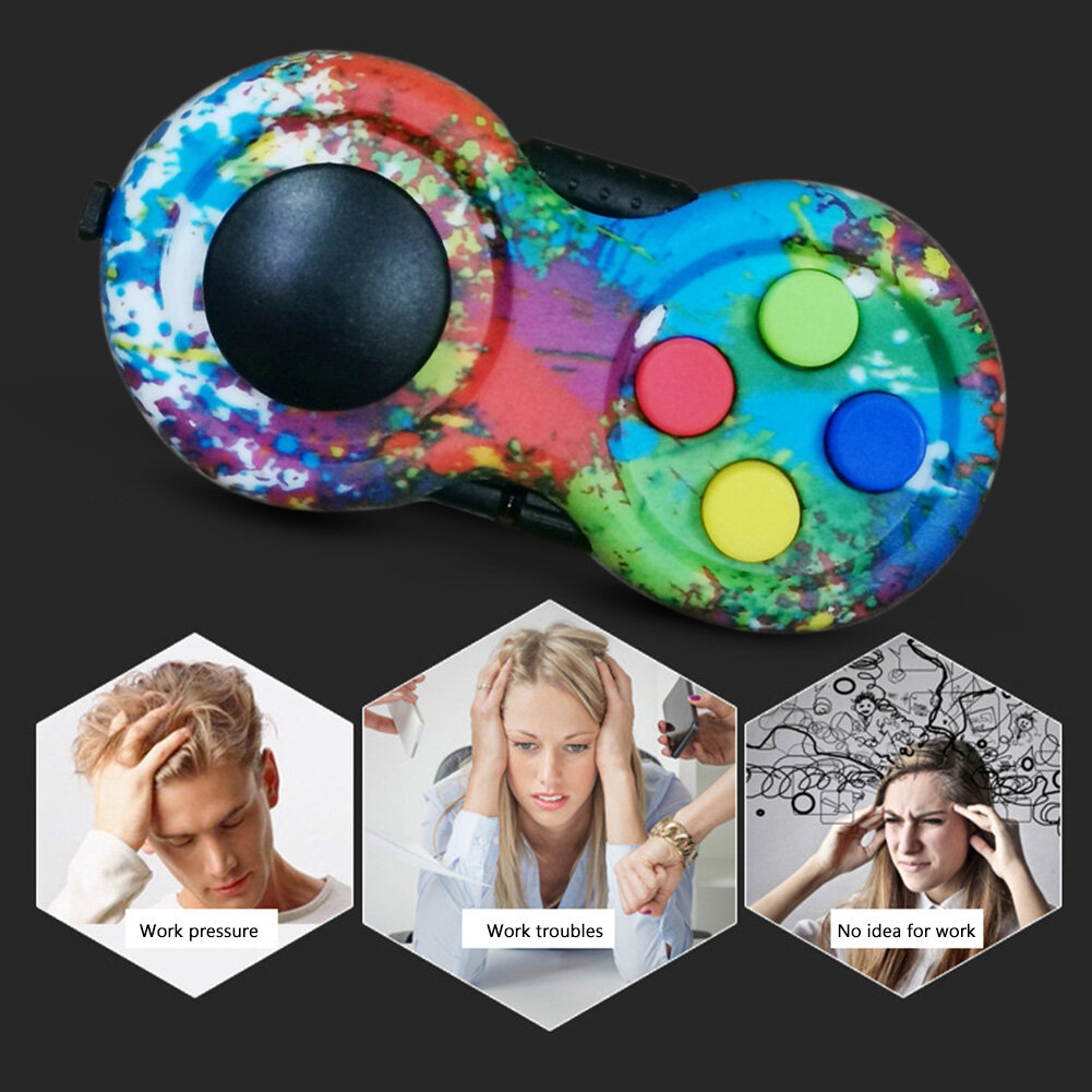 {pop it}Simple Dimple Fidget Game Pad Toy Stress Relief Interactive ...