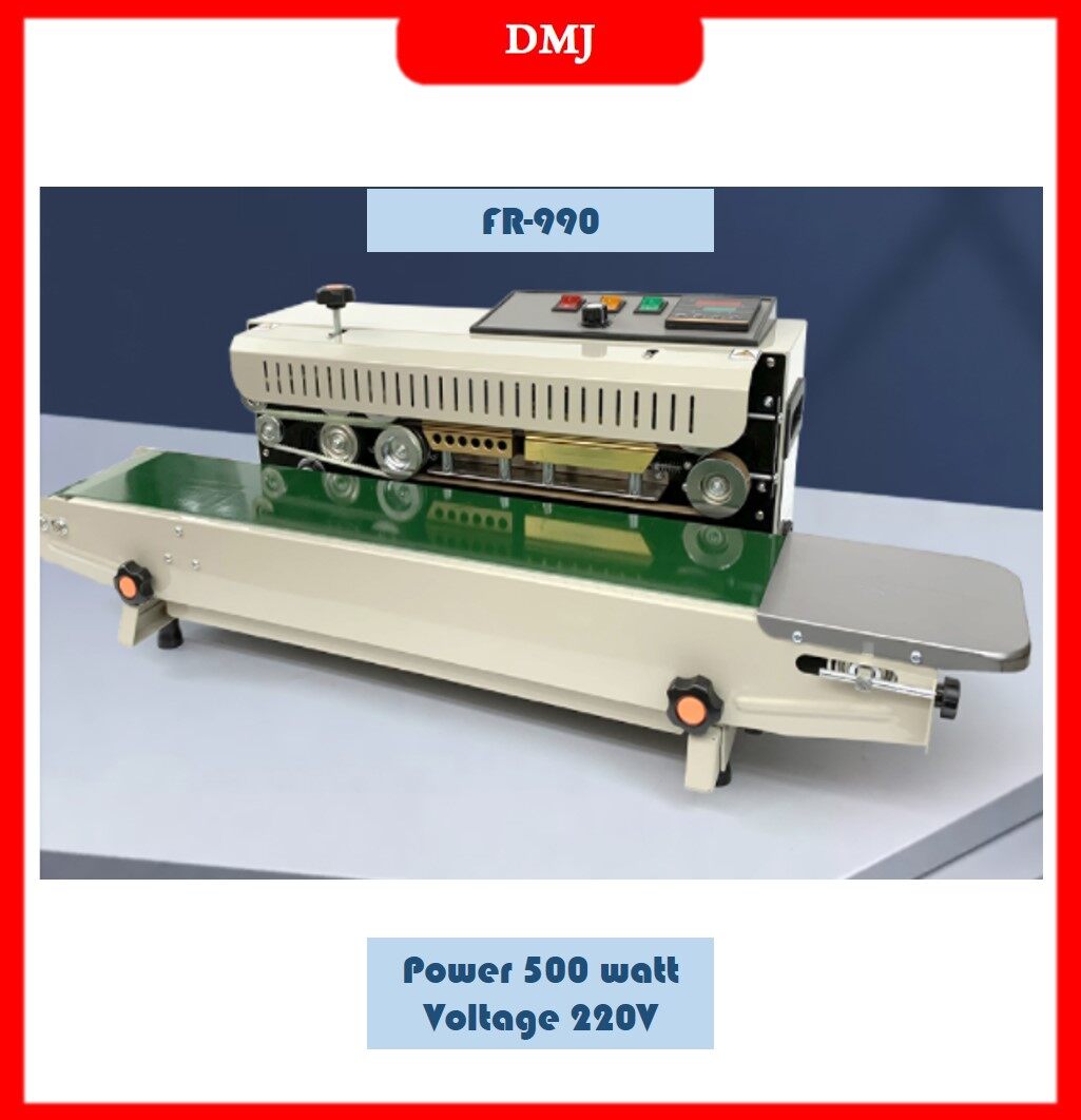 FR-900/FR-990 AUTOMATIC CONTINUOUS SEALING MACHINE SEALER PLASTIC BAG ...