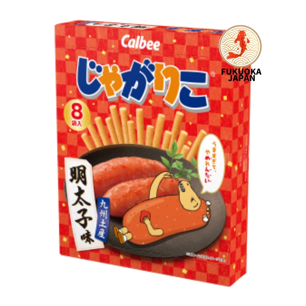 Direct from Fukuoka Hakata Japan Calbee Jagarico Mentaiko Flavor 16 ...