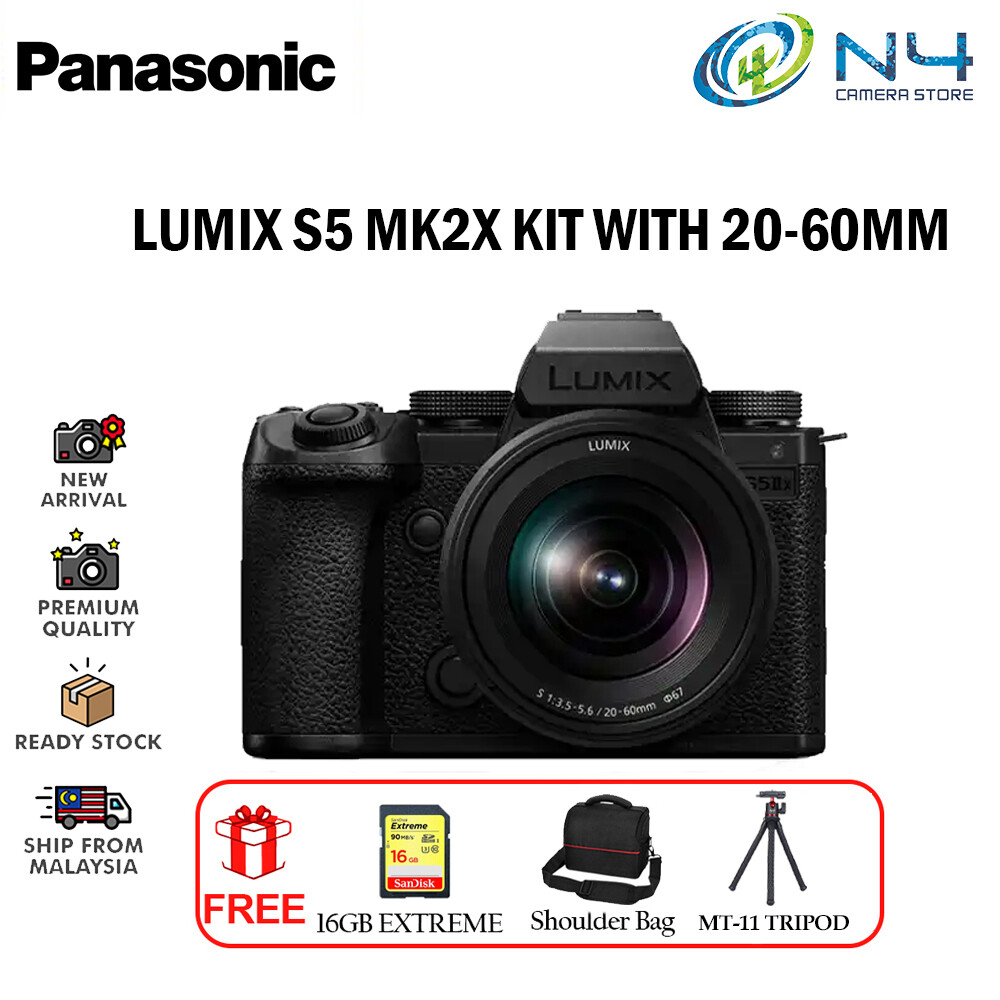 PANASONIC LUMIX S5 MK2X KIT WITH 20-60MM/LUMIX S5IIX Full-Frame ...