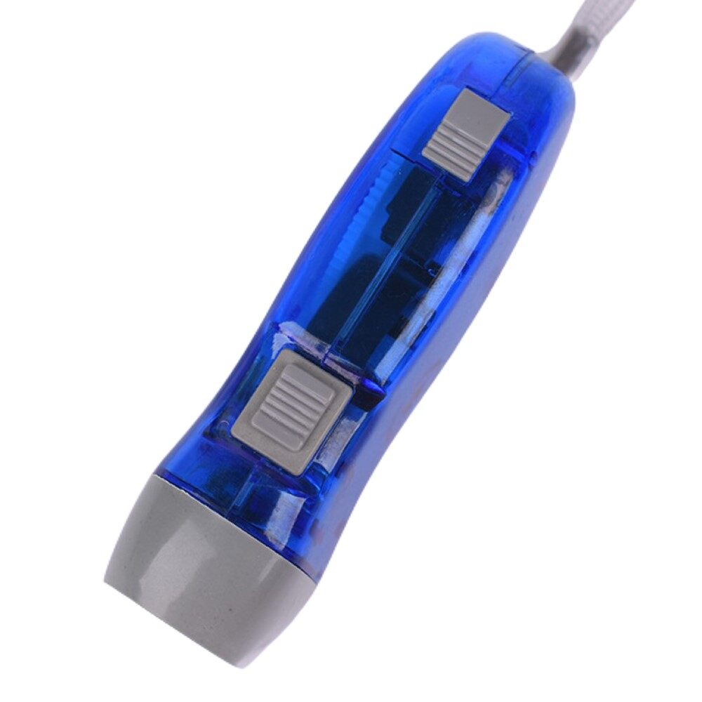 【horoty】Hand Crank Flashlight Mini 3 LED Dynamo Wind Up Flashlight ...