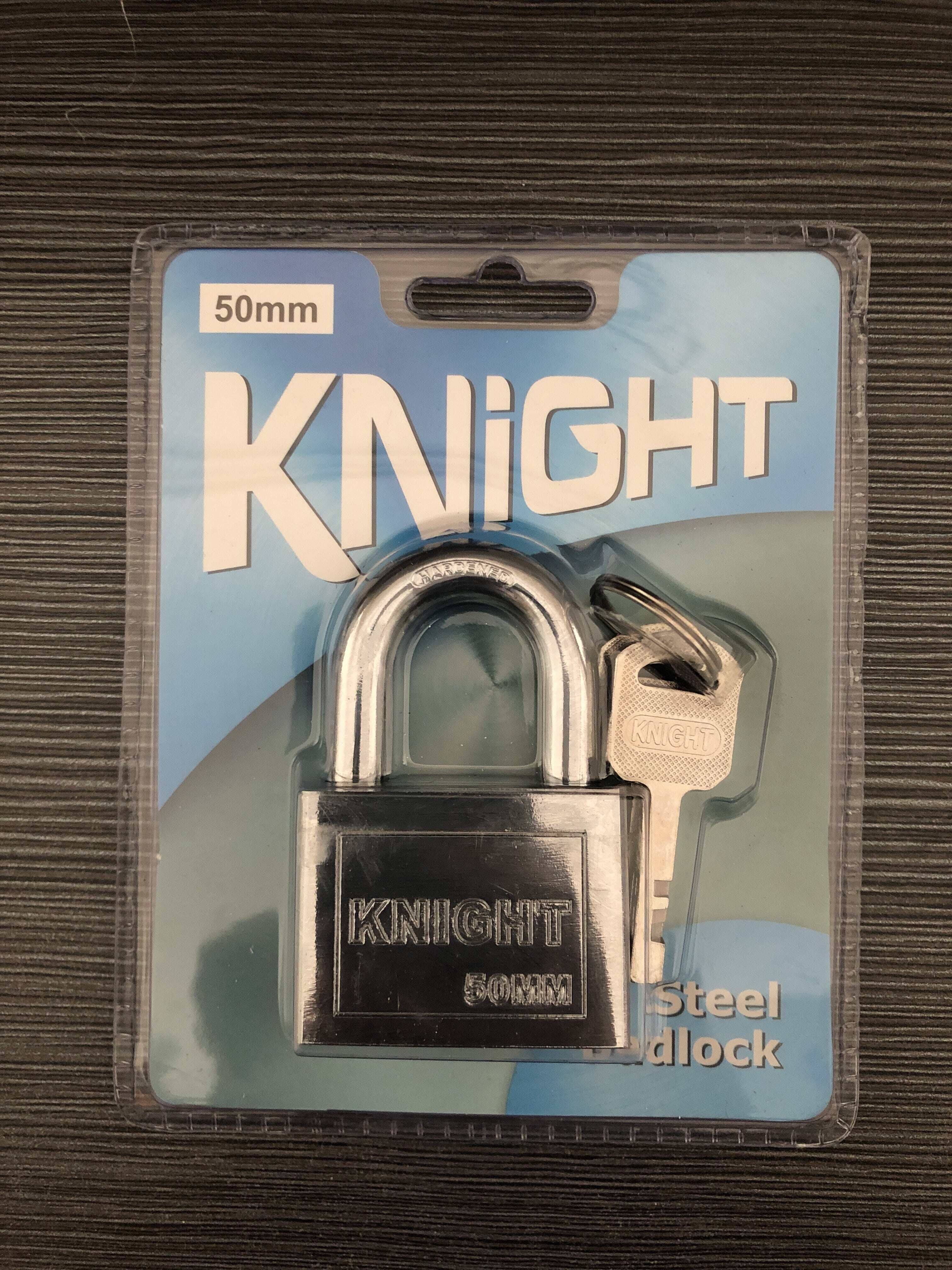 knight steel padlock | Lazada