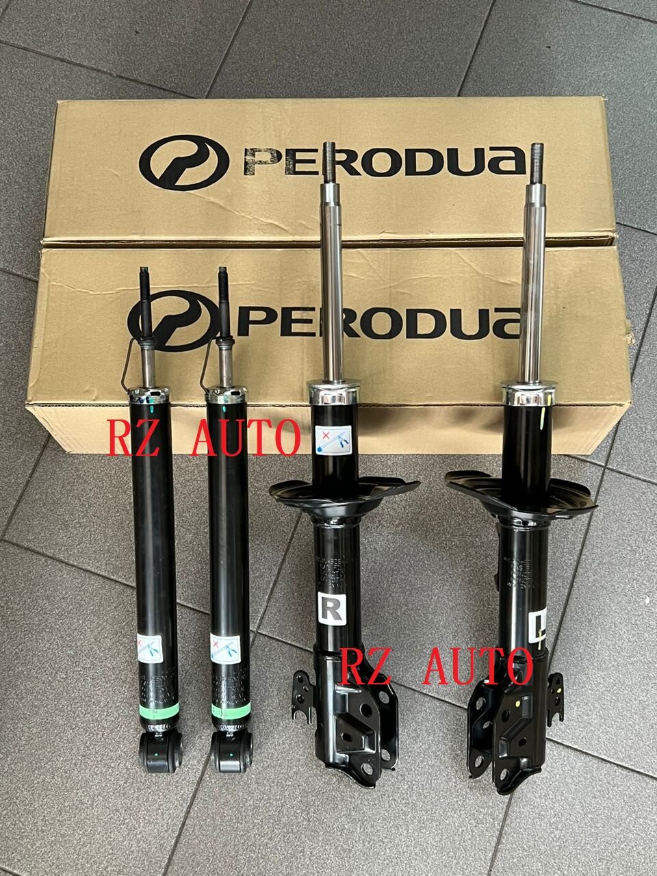 PERODUA ATIVA FRONT / REAR ABSORBER SUSPENSION SHOCKS NEW ORIGINAL | Lazada