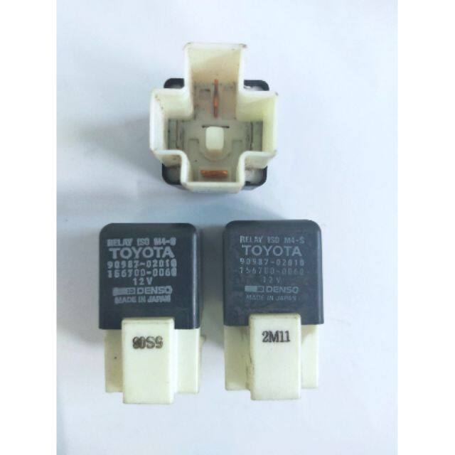 100% ORIGINAL Toyota Relay 4pin 12V Original Power Relay 90987-02010 ...