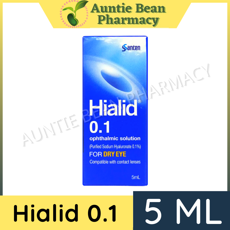 Hialid 0.1 Ophthalmic Solution 5ml exp:03/2025 | Lazada
