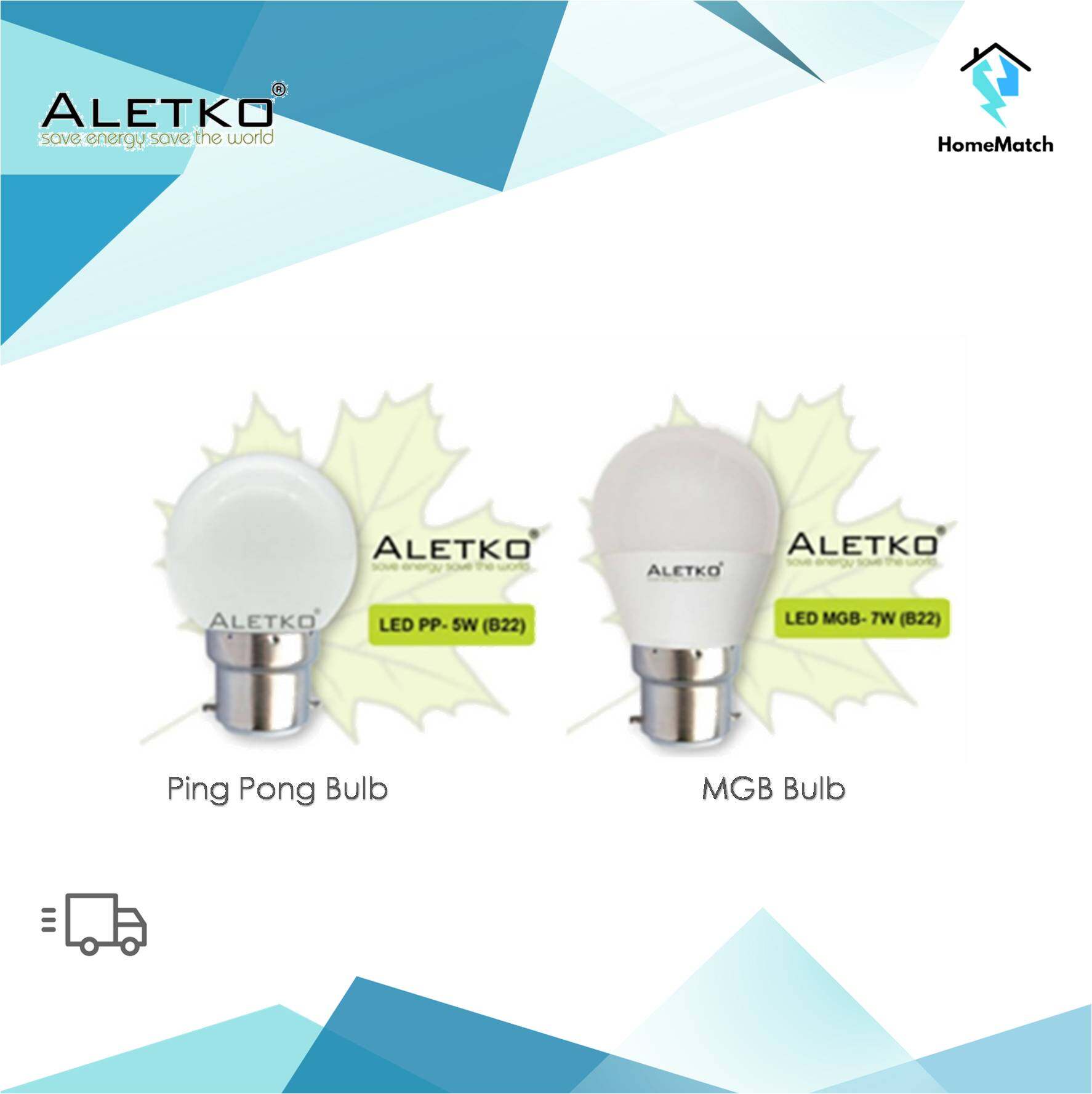 Aletko 5w LED Ping Pong/MGB Bulb | Lazada