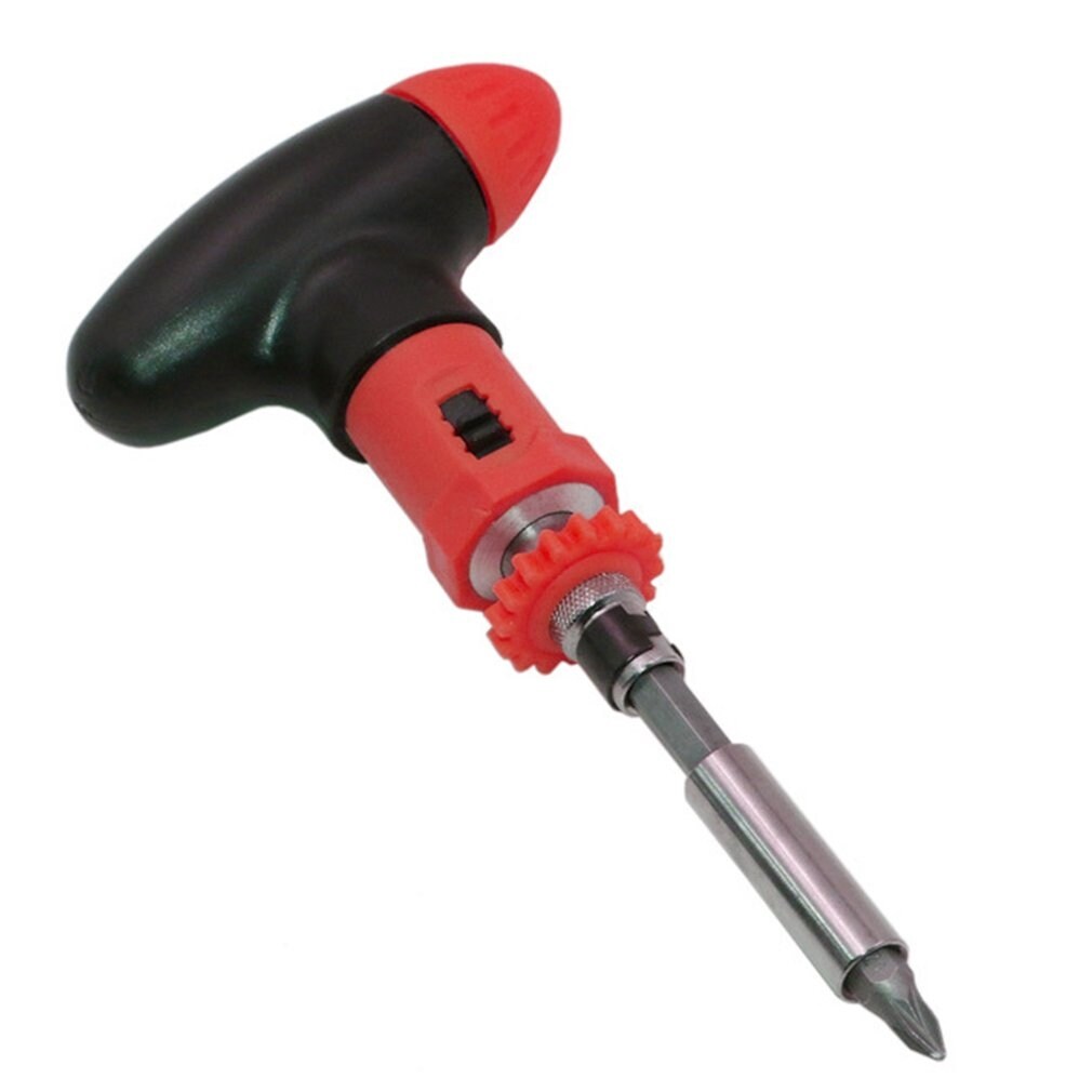 [HF18] High Quality Manual T type ratchet screwdriver quick bolt driver ...