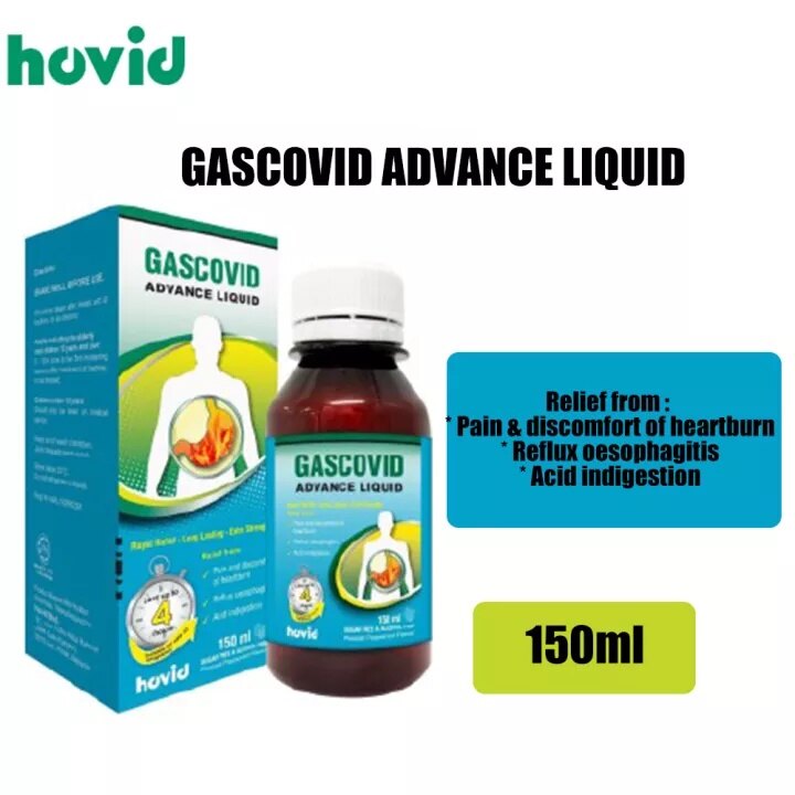 Gascovid Advance Liquid / Gascovid Liquid 150ml for gastric pain and ...